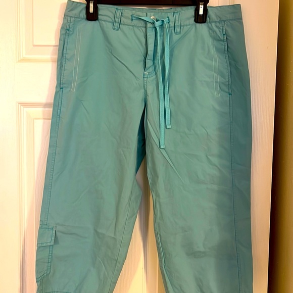 UNIONBAY | Pants & Jumpsuits | Union Bay Teal Capris | Poshmark